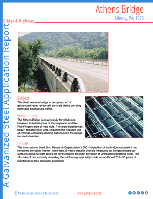 Athens Bridge | American Galvanizers Association